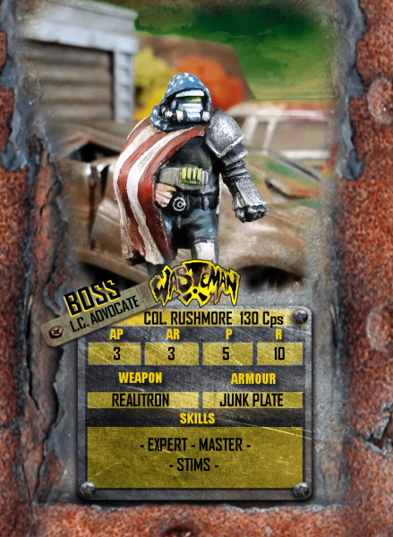 Colonel Rushmore | Oldhammer 28mm Miniatures