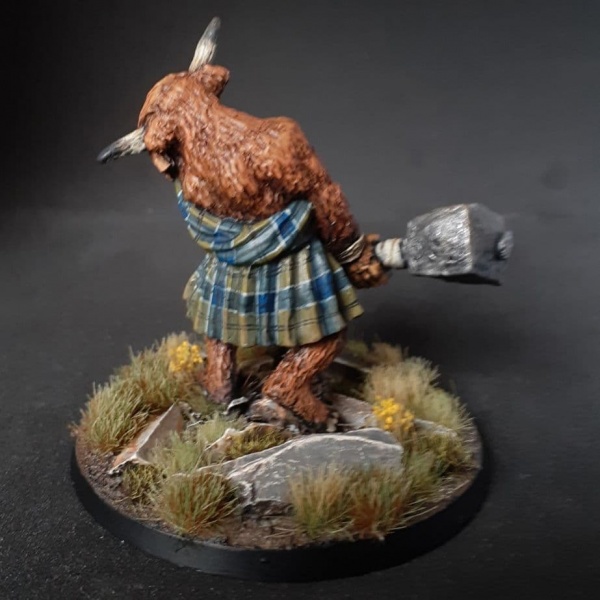 Highland Minotaur | Oldhammer 28mm Miniatures
