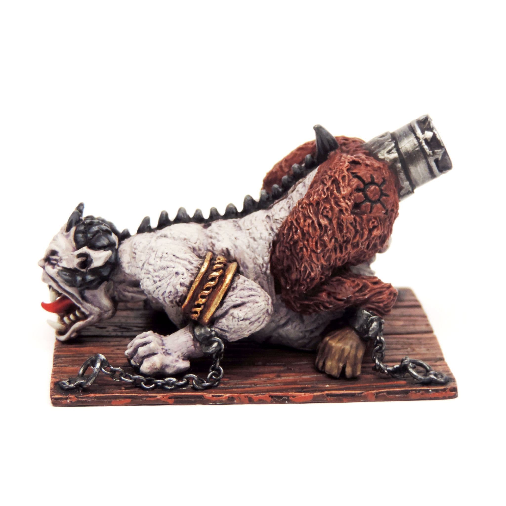 Ewal Dvergar - Evil Dwarfs Daemon Cannon - Old School Miniatures