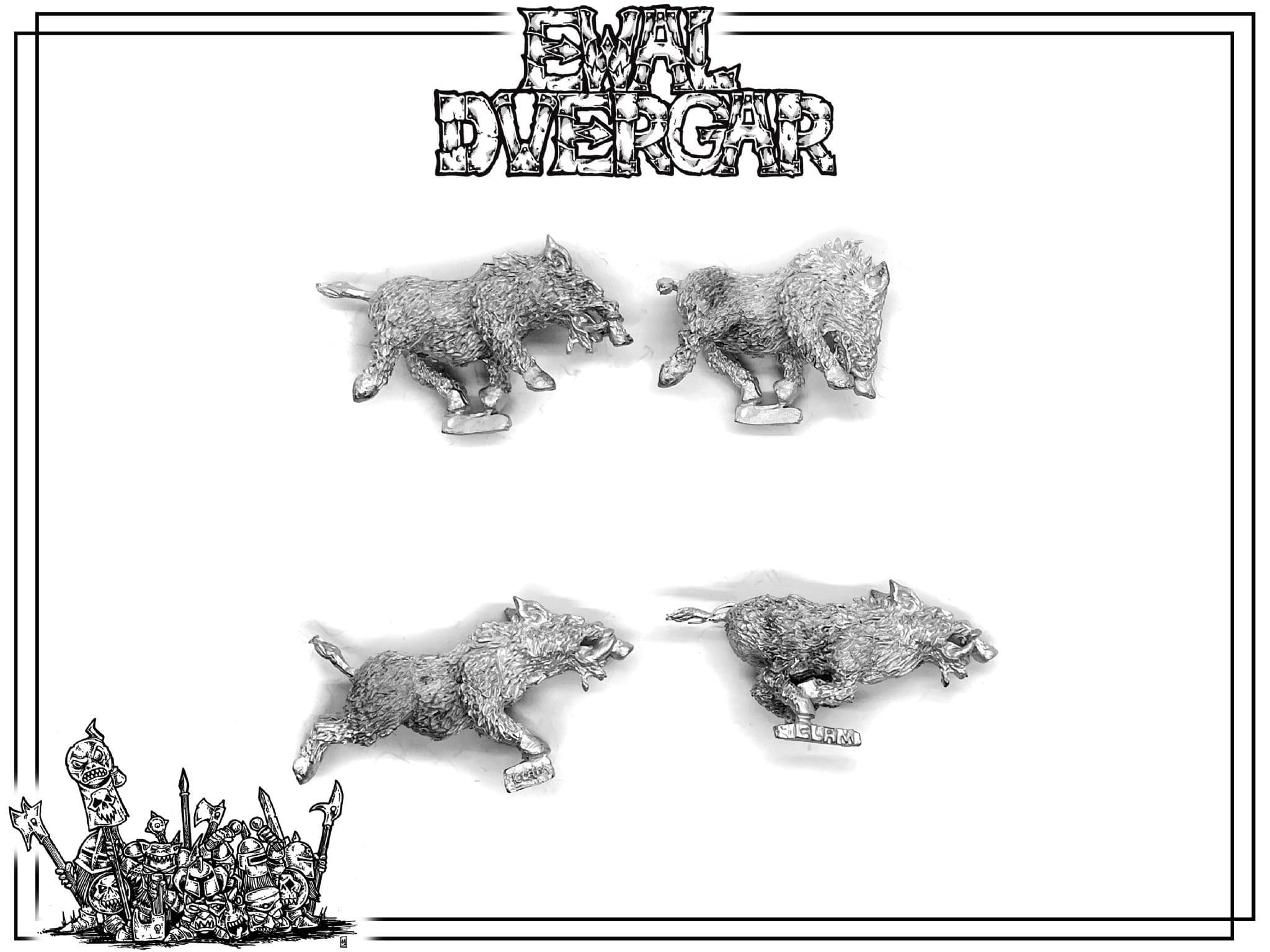 Boars | Oldhammer 28mm Miniatures
