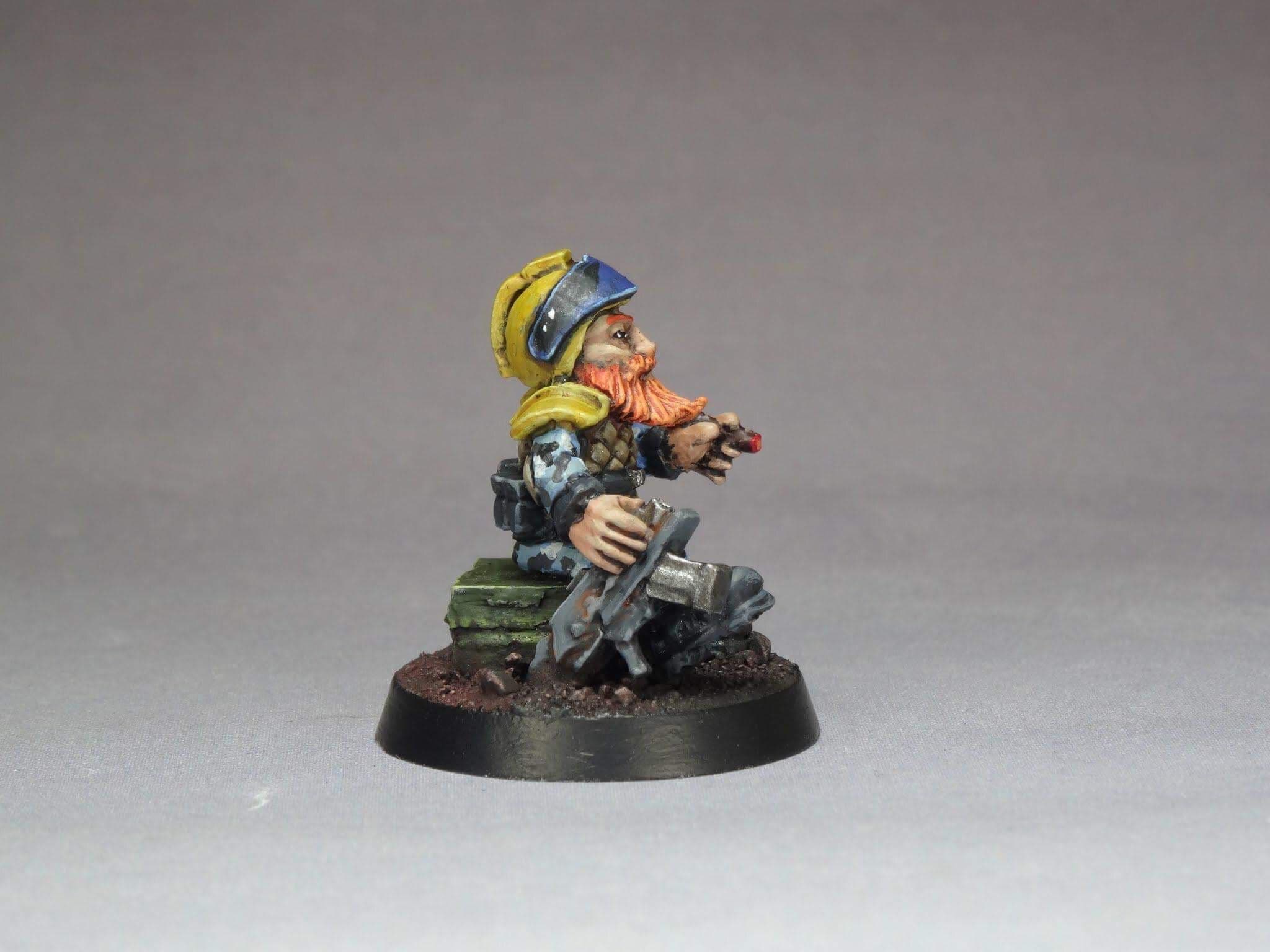 Eric the Space Dwarf | Oldhammer 28mm Miniatures