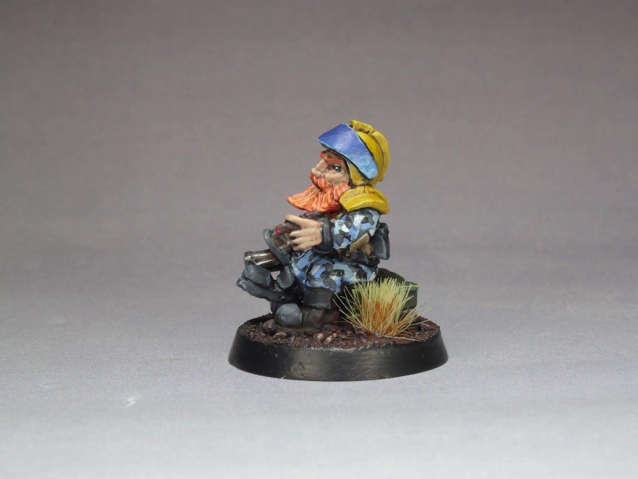 Eric the Space Dwarf | Oldhammer 28mm Miniatures