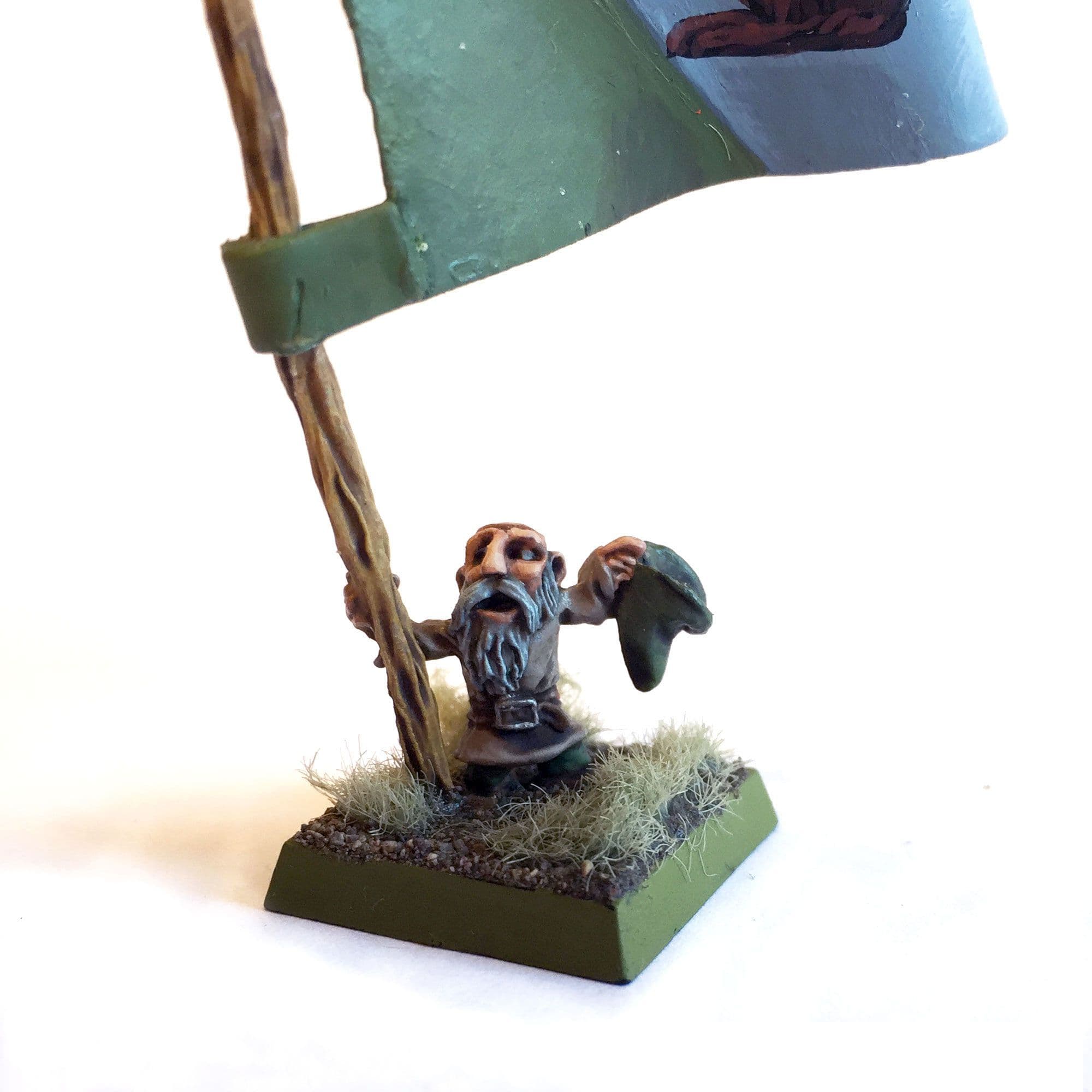 Gnome Cantonal Standard | Oldhammer 28mm Miniatures