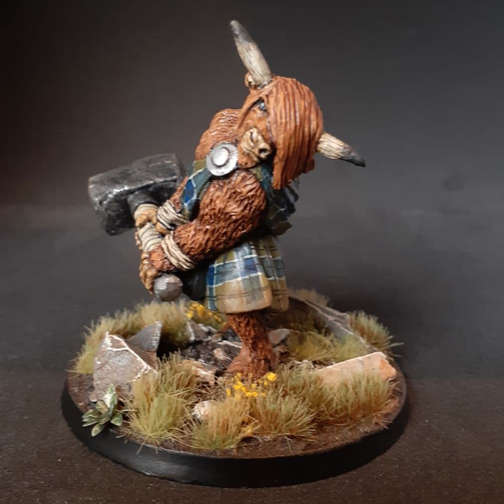 Highland Minotaur | Oldhammer 28mm Miniatures