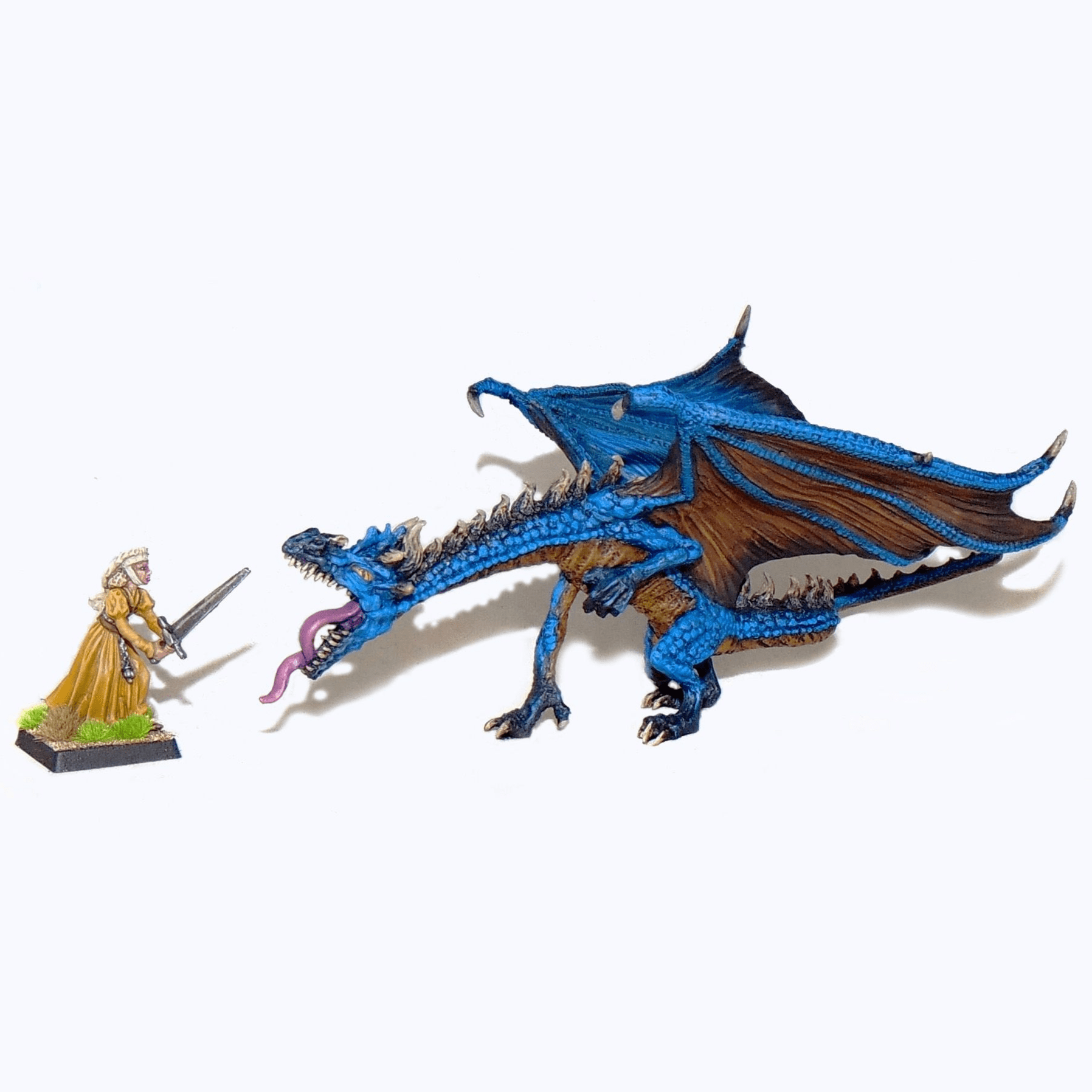 The Damsel and the Dragon | Oldhammer 28mm Miniatures