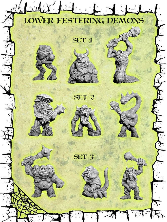 The Full Set | Oldhammer 28mm Miniatures